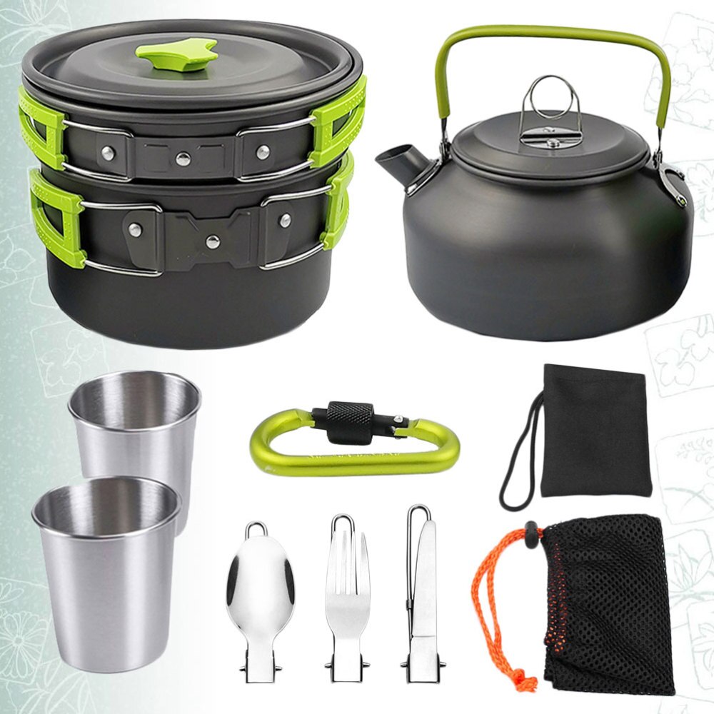 1pc campingredskap campingtillbehör kombinerad mat... – Grandado