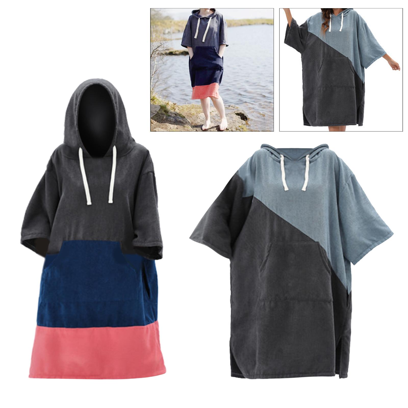 Lightweight Beach Surf Poncho Women Men Quick Dry ... – Vicedeal