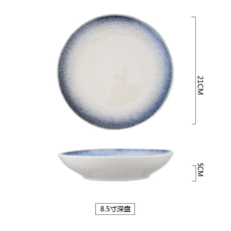 Fancy glasyr japansk stil biff keramisk sushi tall... – Grandado