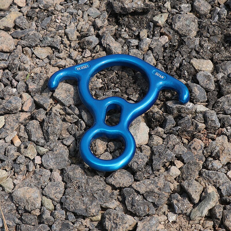 Outdoor Climbing Carabiners Ox Horn Hoop Abseiling... – Vicedeal