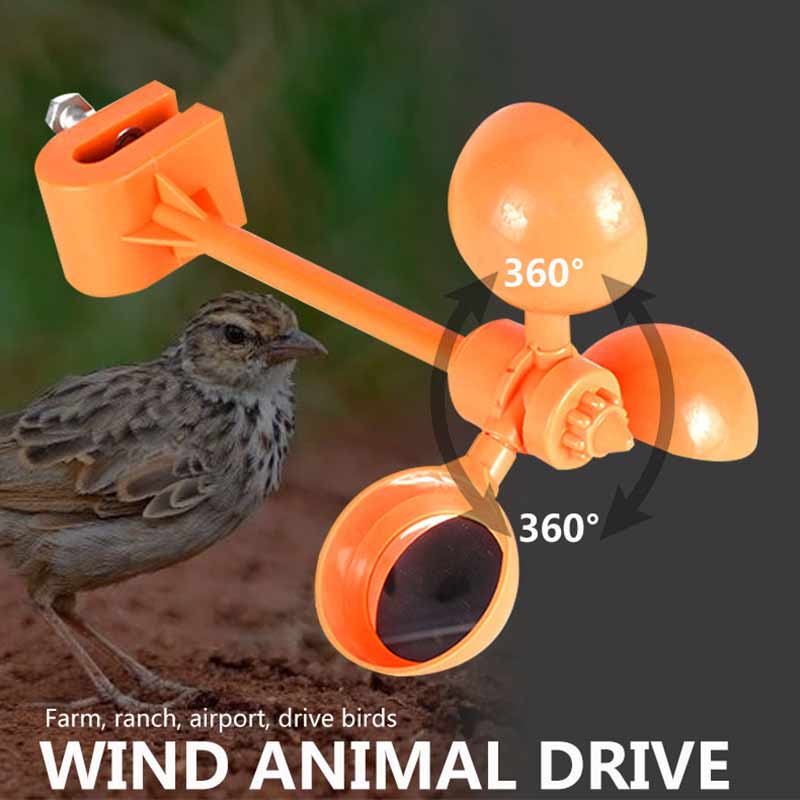 Outdoor Bird Repeller Pest Control Pole Tower Wind... – Vicedeal