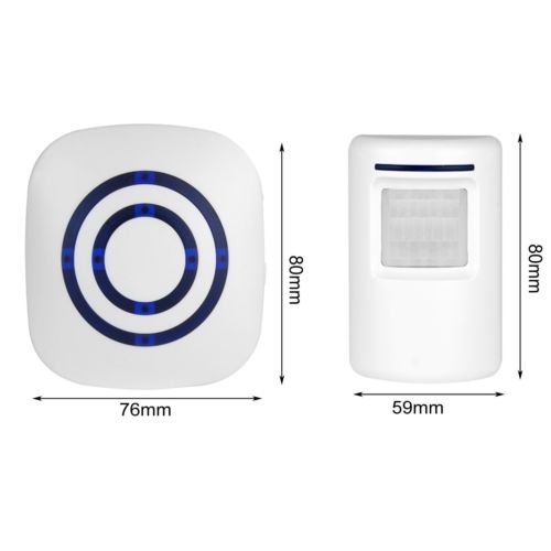 Hemsäkerhetslarm pir rörelsesensor larm ringsignal... – Grandado