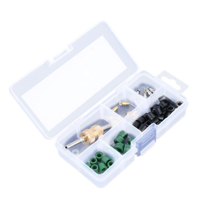 Car A/C Valve Cores Ac Hose Rubber Gaskets Assortm... – Vicedeal