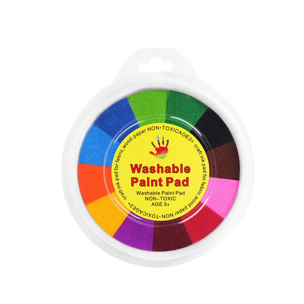 Funny 13 Colors Ink Pad Stamp DIY Finger Painting ... – Vicedeal