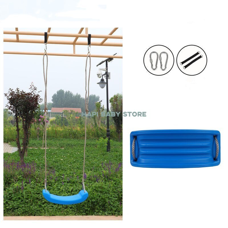 Outdoor Swing Set for Kids Swing Chair Thicken Sea... – Grandado