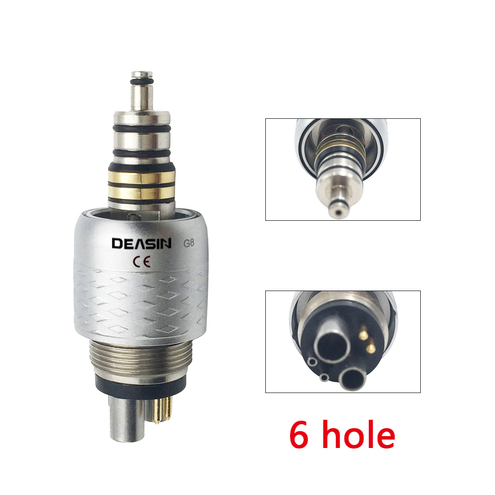 Dental Coupling 4Holes LED Coupler 6Holes Adapter ... – Grandado