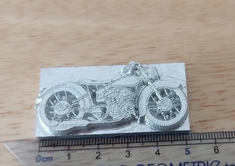 Hand-work unique locomotive pattern leather workin... – Vicedeal