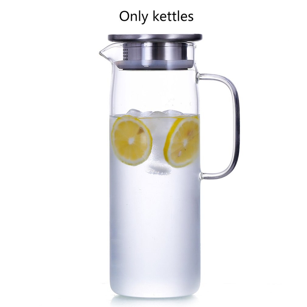 Heat-resistant Glass Jug Straight Body Pot Cold Wa... – Vicedeal