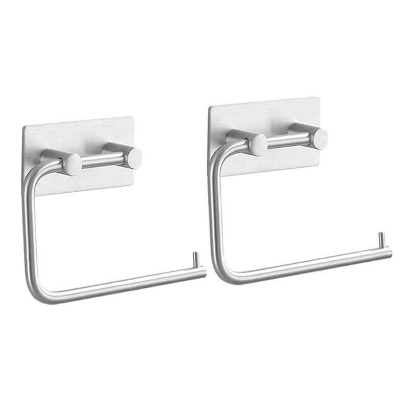 2 Pack Stainless Steel Tissue Rack Toilet Paper Ro... – Grandado