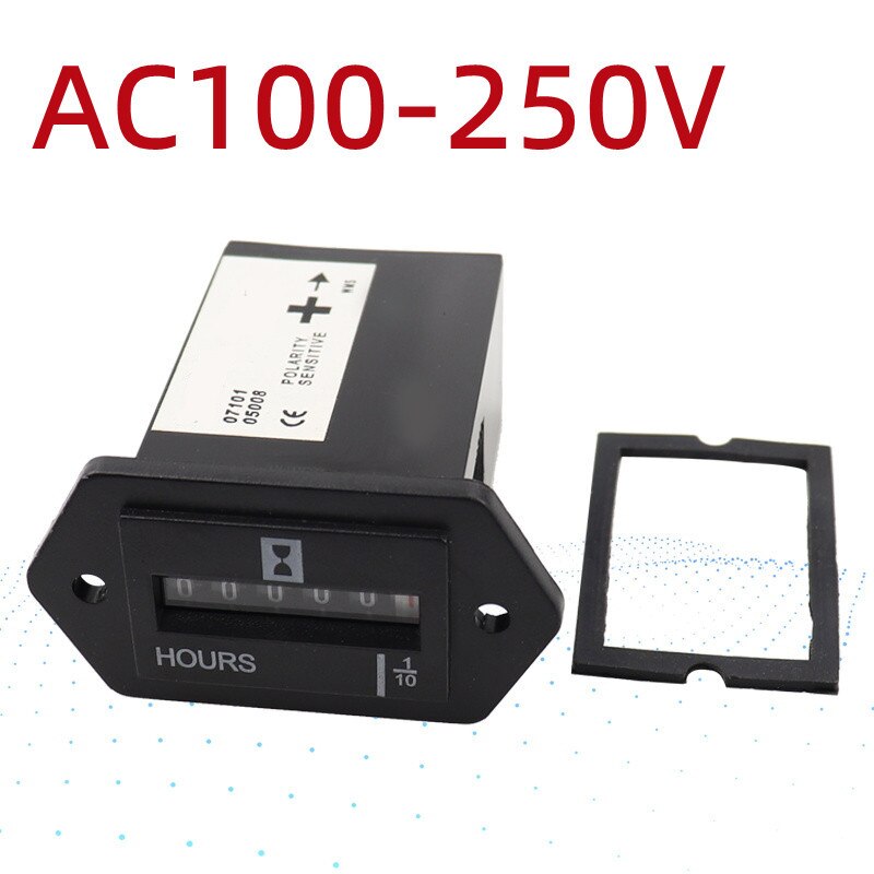 1PC AC100-250V DC10-80V Electromechanical Hour Met... – Vicedeal