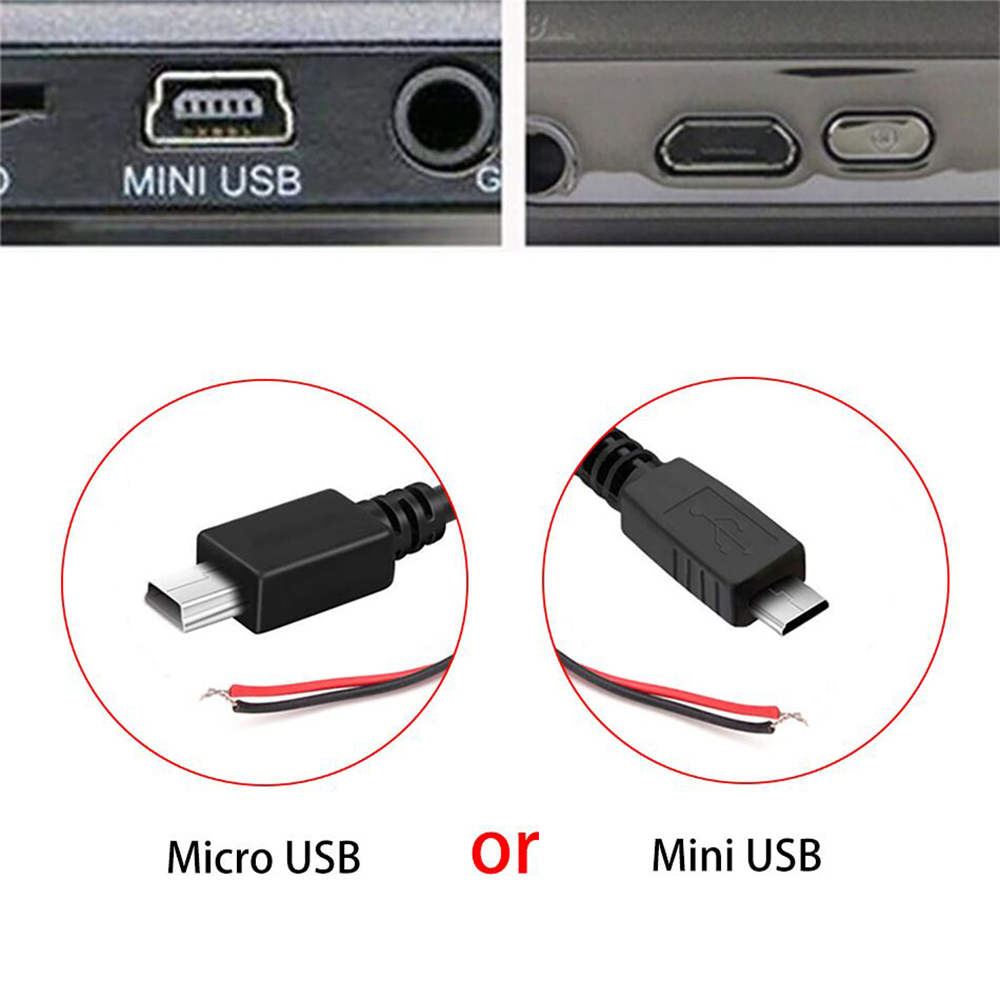 Ruccess Harde Draad Kit Mini Micro Usb 12V Naar 5V... – Vicedeal