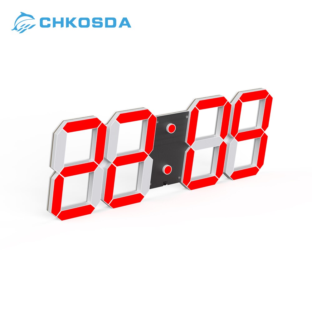 Chkosda Led Wandklokken Digitale Klokken Met Stopw... – Grandado