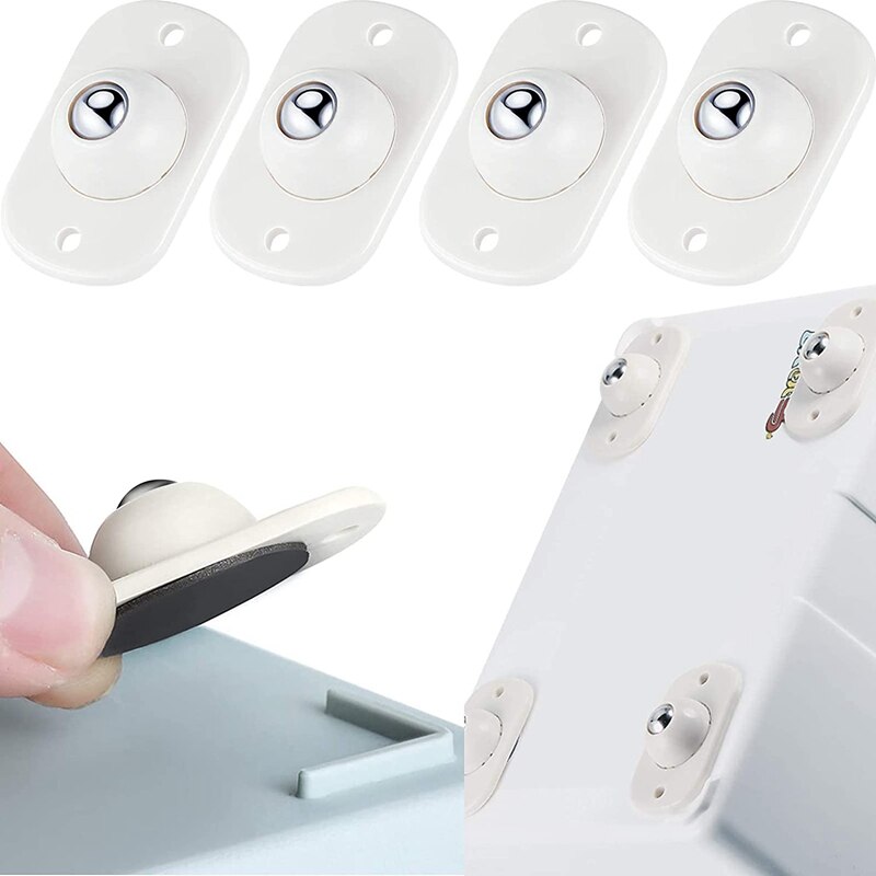 Rvs Mini Zwenkwiel Wielen Met 360 Graden Rotatie V... – Grandado