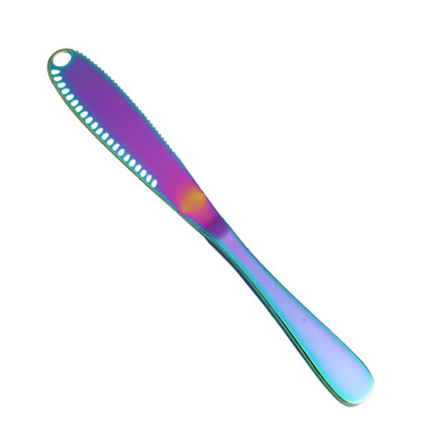 Multifunctionele Rvs Boter Mes Met Gat Kaas Desser... – Grandado