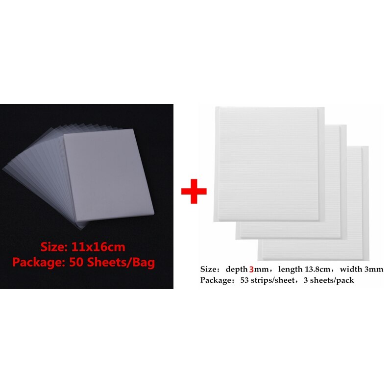 50Pcs 4.3X6.3Inch Clear Plastic Venster Vellen Voo... – Vicedeal