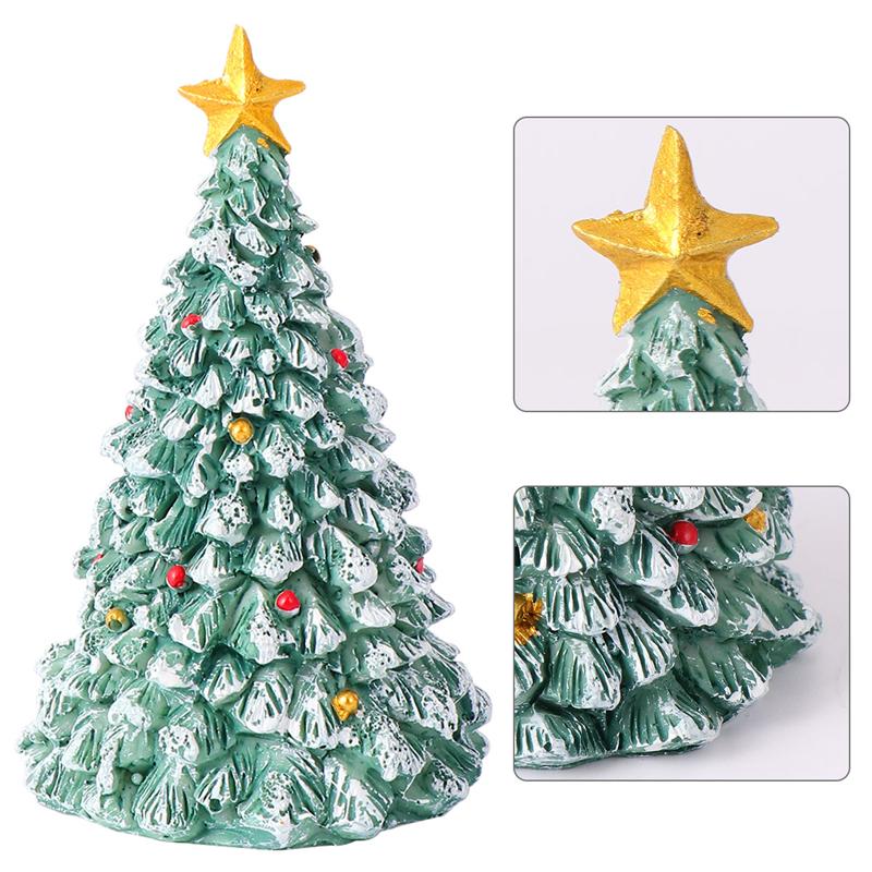 1 PC Xmas Decor Resin Tree Christmas Tree Decorati... – Grandado