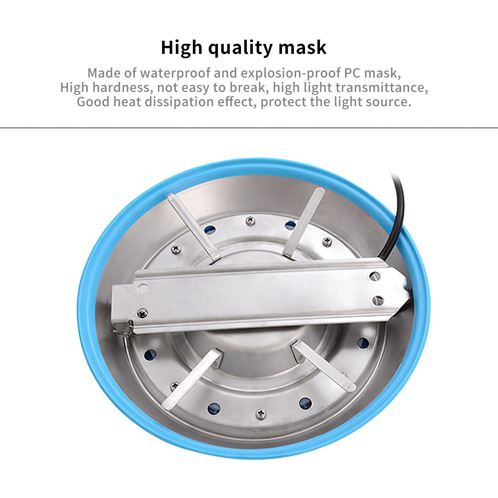 IP68 Waterproof LED Swimming Pool Lights Wall-Moun... – Grandado