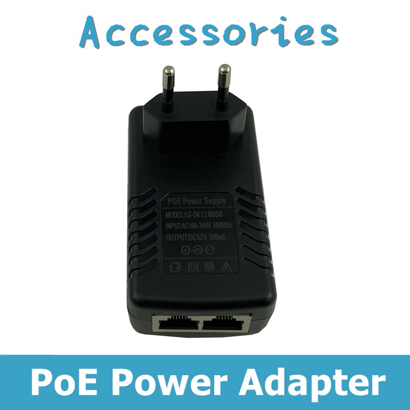 48v poe switch strømforsyning oplader adapter-inje... – Vicedeal