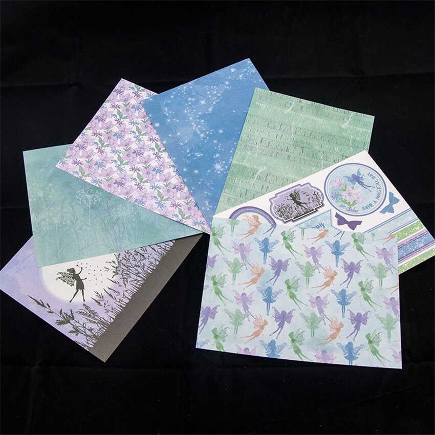 14Pcs/Lot Fairy Retro Material Papers DIY Scrapboo... – Vicedeal