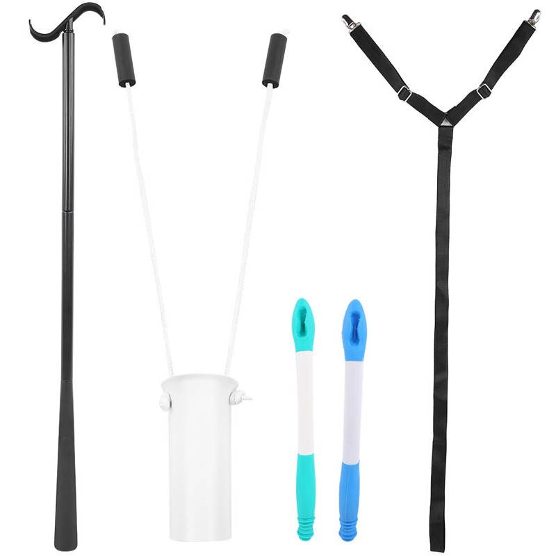 Sock Aid Toilet Aids Tool Long Dressing Stick Clip... – Grandado