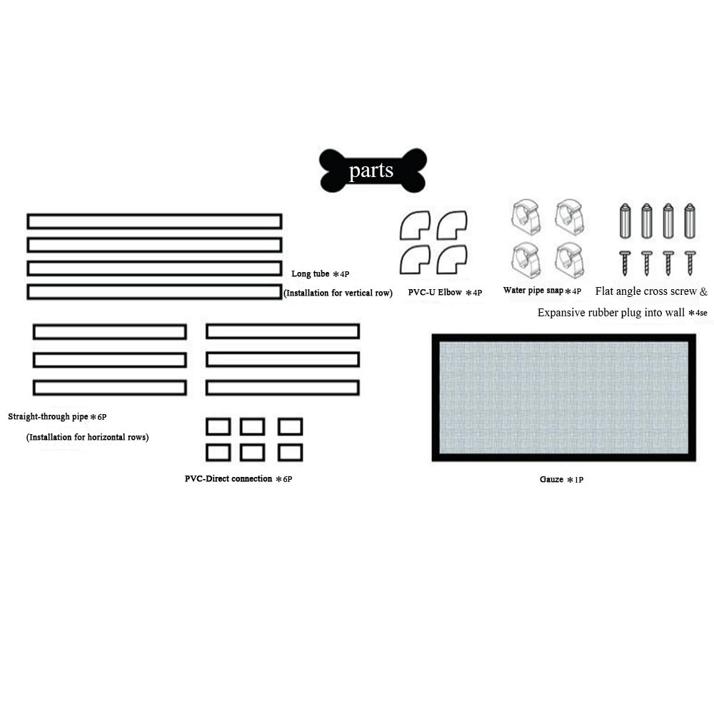 Household Guard Safety Net Cat Dog Fence Set Enclo... – Grandado