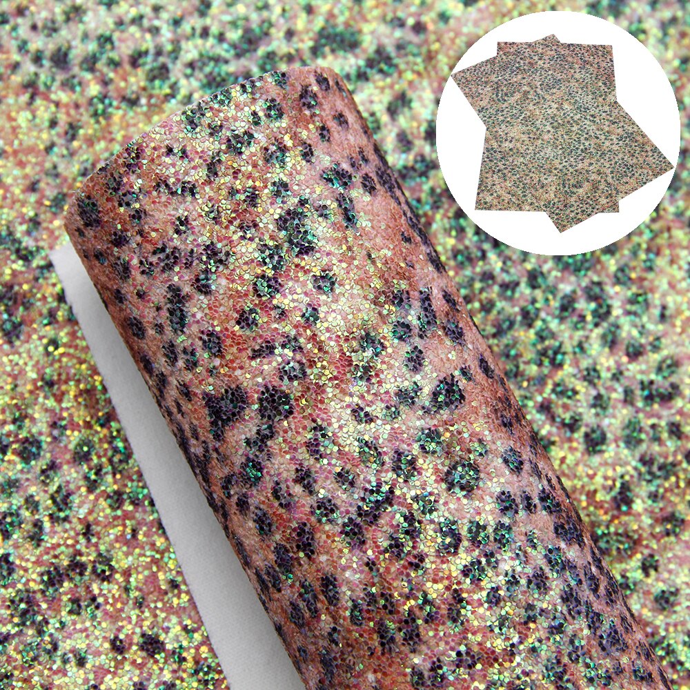 20*34cm Geometric Patterns Printed Chunky Glitter ... – Vicedeal