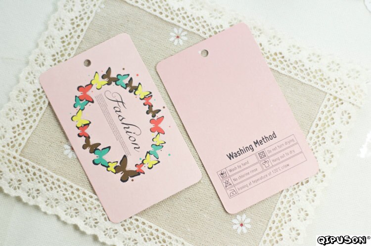 DH19040 custom Garment tags/hangtag/Clothing Label... – Vicedeal