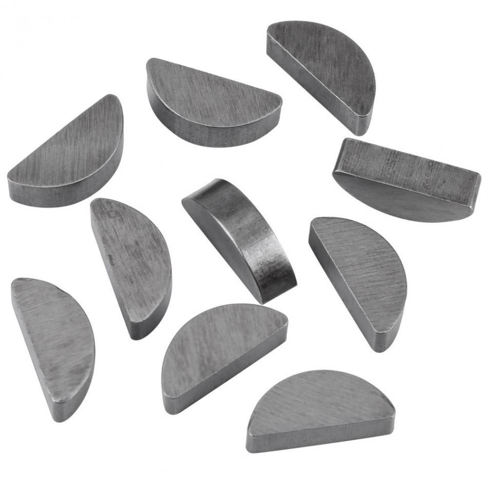 80Pcs/set Woodruff Keys stainless steel Semicircle... – Vicedeal