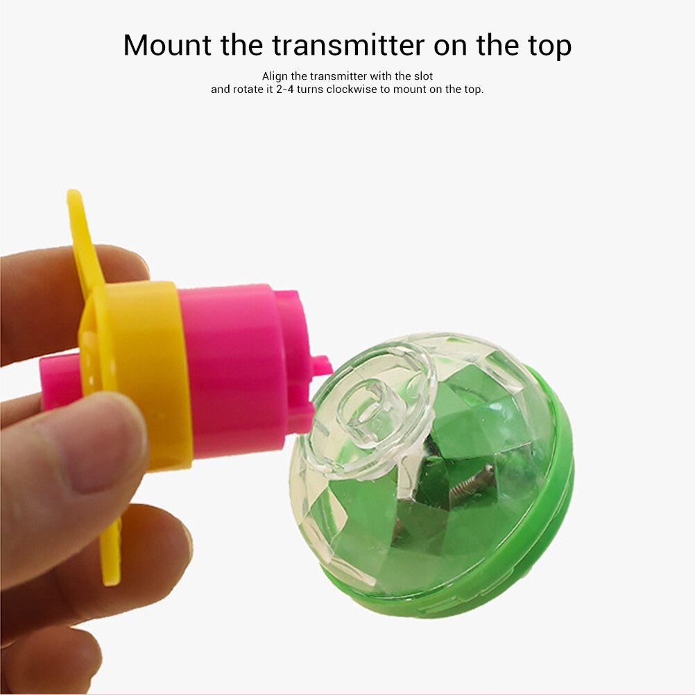 3pcs Random Color Colorful Light Up Gyro Children ... – Grandado