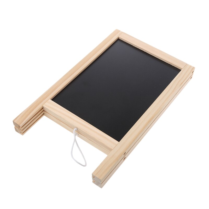 Mini Wooden Tripod Blackboard Small Double Easel M... – Grandado