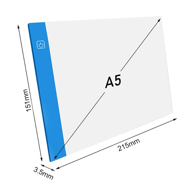 A3/A4/A5 LED Drawing Boards Tracing Board Copy Pad... – Grandado