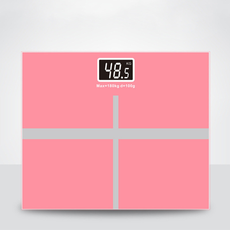 50g-180Kg Cute Bathroom Body Scales Toughened Glas... – Vicedeal