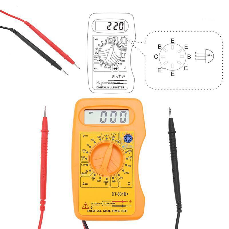 Digitale Multimeter Tester Voltmeter Meten Stroom ... – Vicedeal