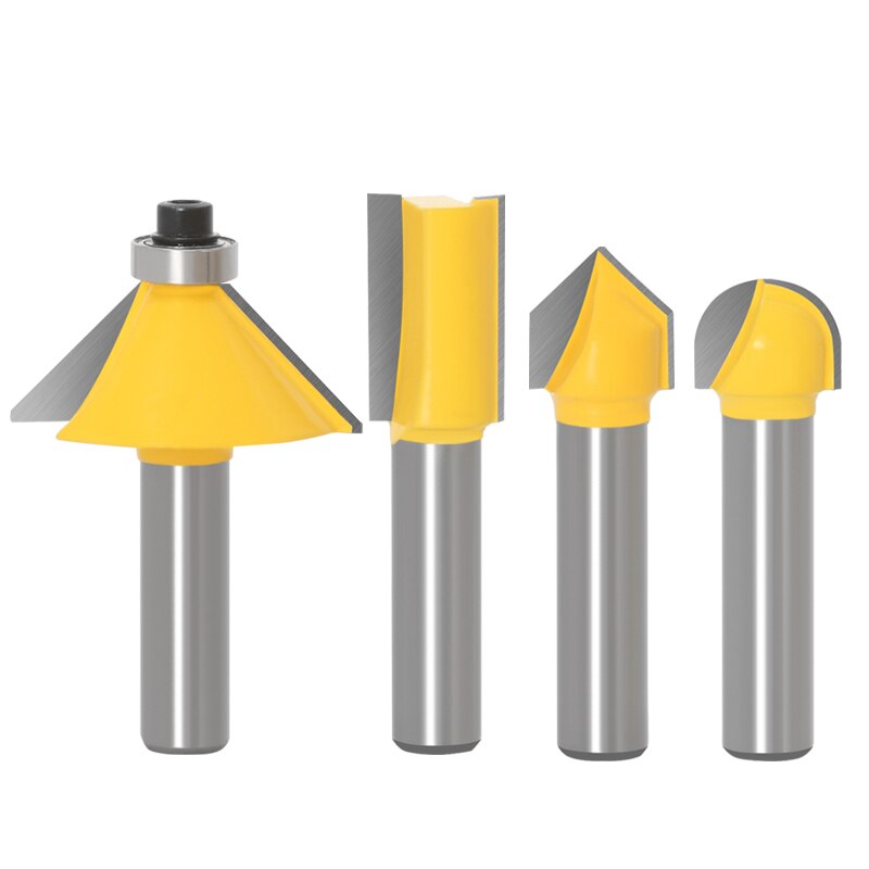 12/15Pcs Frees Set Hoek Ronde Router Bit Rechte Fr... – Grandado