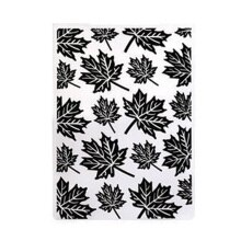 Maple leaf Embossing folders Plastic Background Te... – Grandado