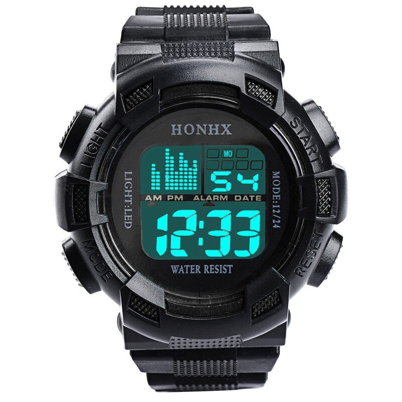 Multifunctional digital watch men outdoor running ... – Grandado