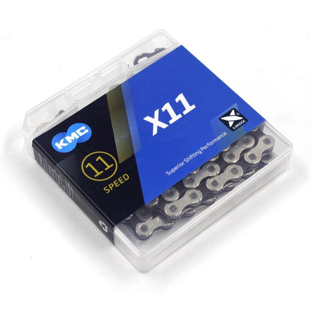 Kmc x11 x11.93 cykelkæde 116l 11 gears cykelkæde ... – Grandado