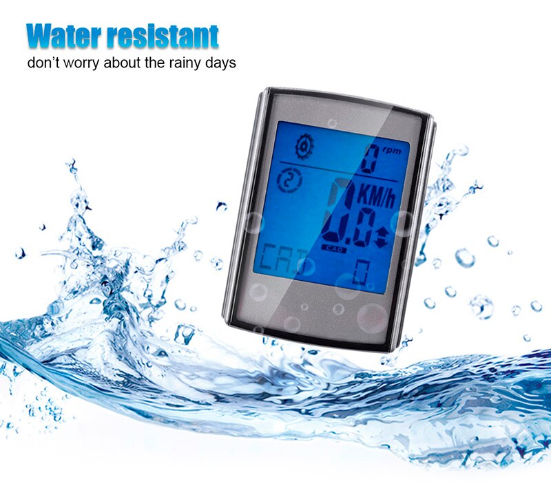 3 in 1 Bike Computer Wireless Heart Rate Monitor S... – Vicedeal