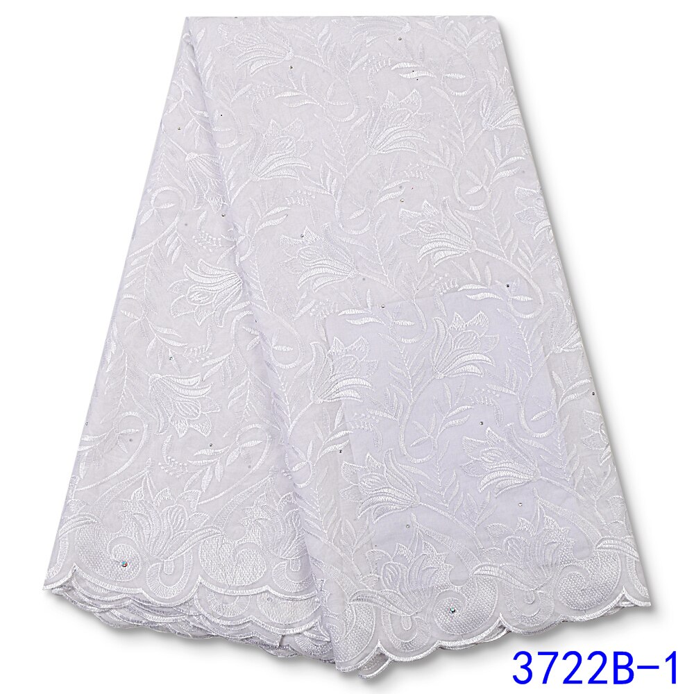 African Dry Lace Fabric Cotton Lace Holes Swiss Vo... – Vicedeal