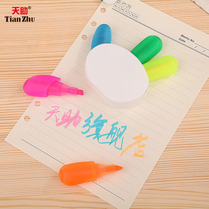1 Pc/Pack Cute Funny Hand-Shaped Highlighter for S... – Grandado