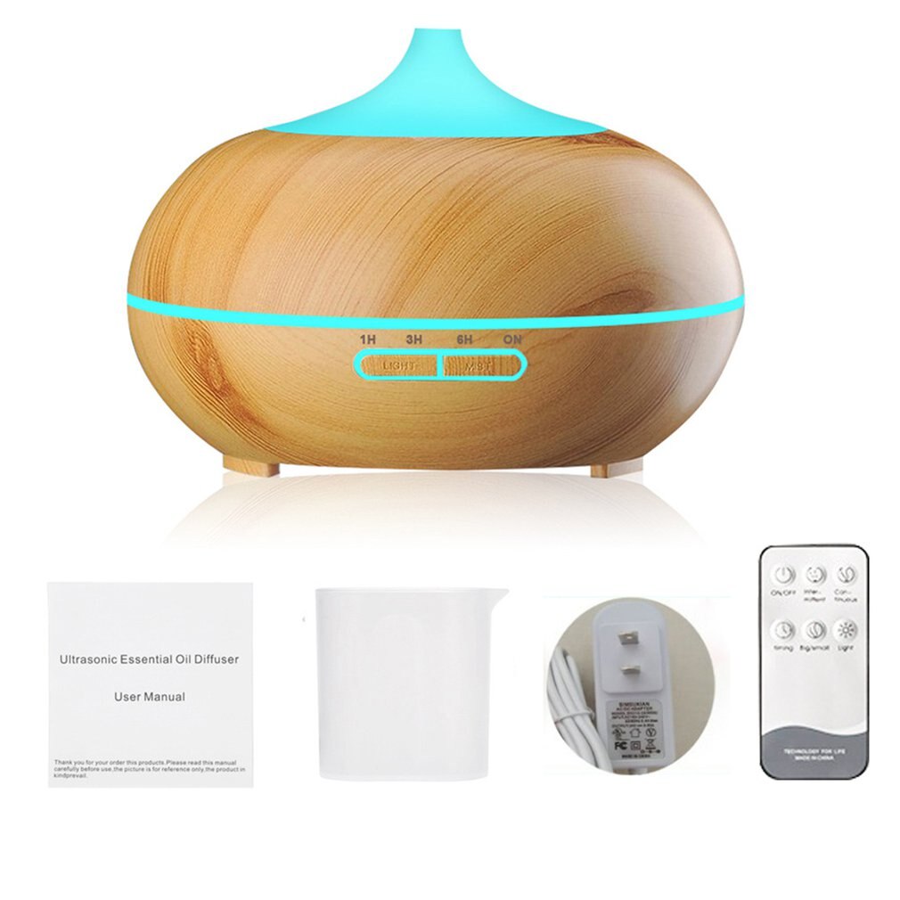 550ml Remote Control Ultrasonic Air Humidifier Aro... – Grandado