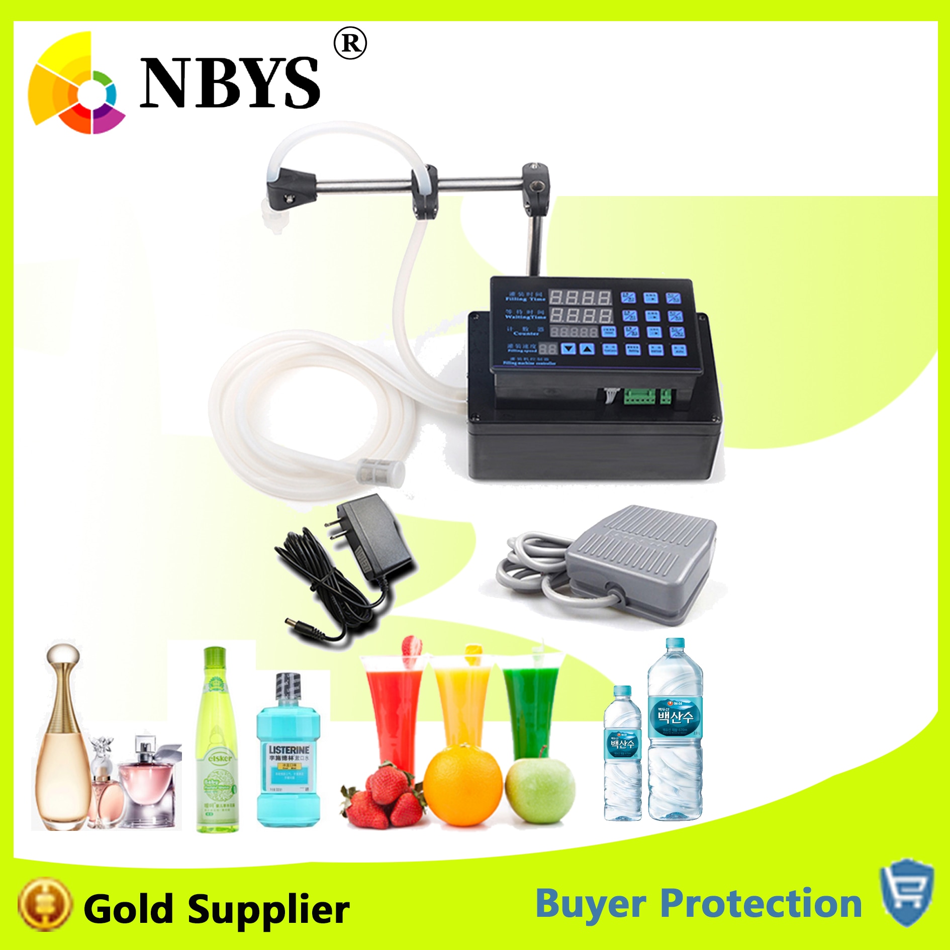 Elektrische Vloeibare Vulmachine Fles Water Filler... – Grandado