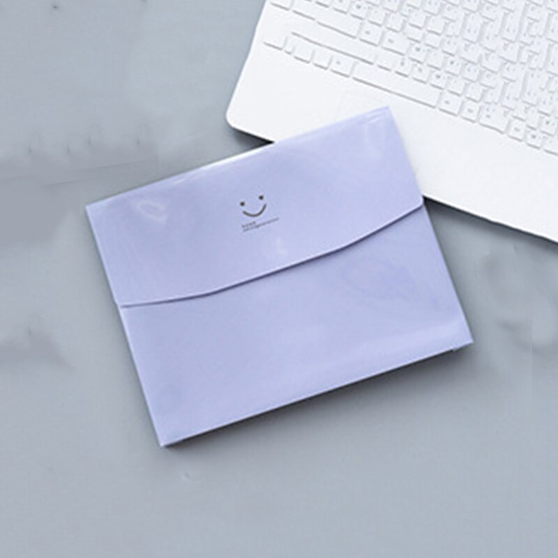 Coloffice A4 Candy-Colored Smile Folder Student Po... – Grandado