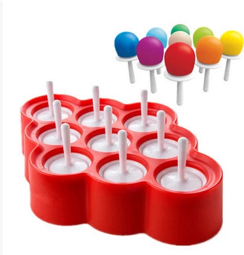 Silicone Mini Ice Pops Mold Ice Cream Ball Lolly M... – Grandado