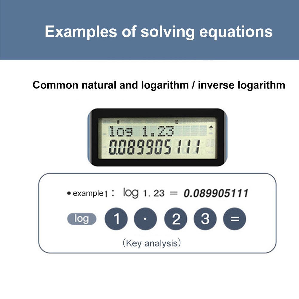Teaching Student Two Line Display Scientific Calcu... – Grandado