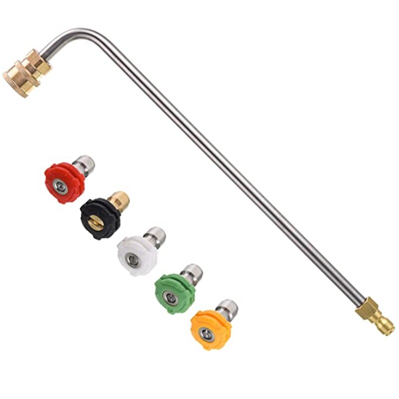 Jhd-Hogedrukreiniger Extension Wand, 90 Graden Geb... – Vicedeal