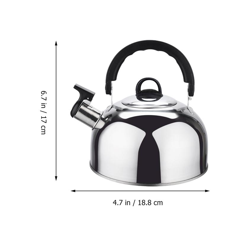 Water Kettle Stainless Steel Water Kettle Flat Bot... – Grandado