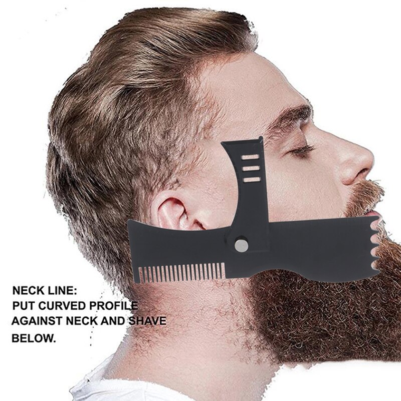Beard Shaping Tool Black Trimming Shaper Template ... – Grandado
