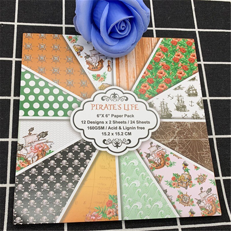 24 pages of 6*6 pirate life style series series of... – Grandado