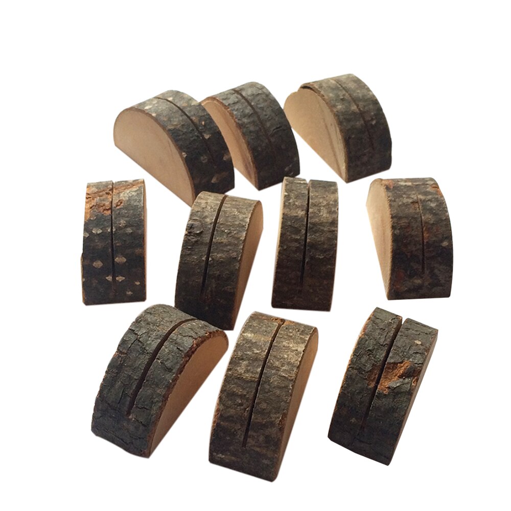 10pcs Table Number Holder Wooden Table Name Number... – Vicedeal